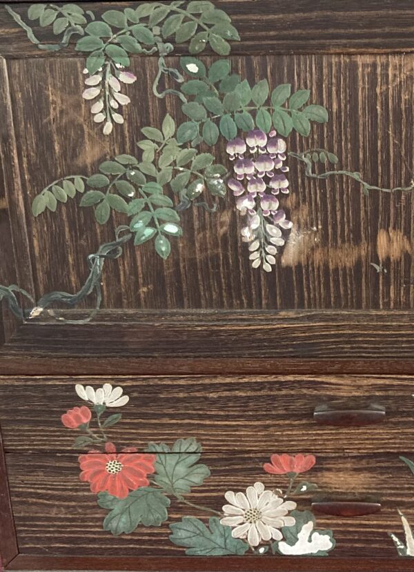 Antique Japanese Floral Small Box | Zen Antiques